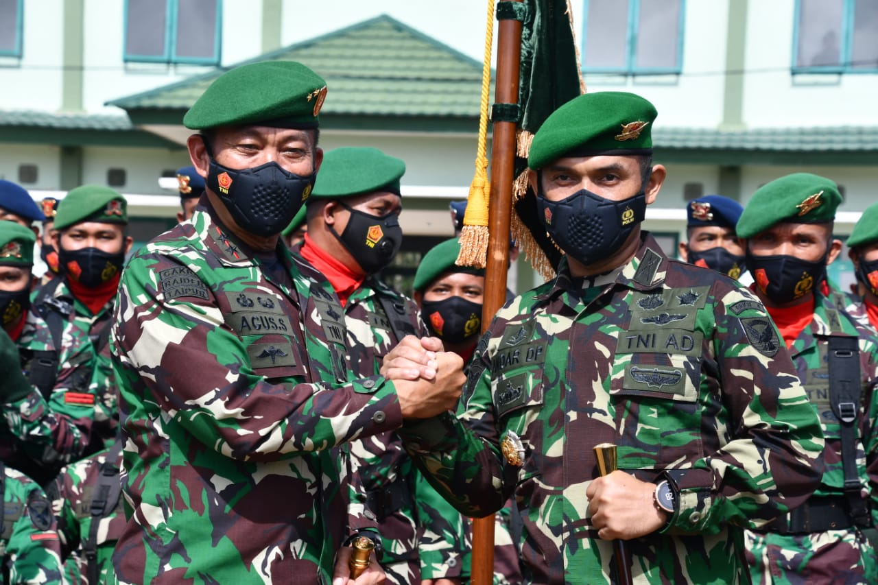 Pangdam II/Sriwijaya Resmikan Brigade Infanteri 8/Garuda Cakti - Jambi ...